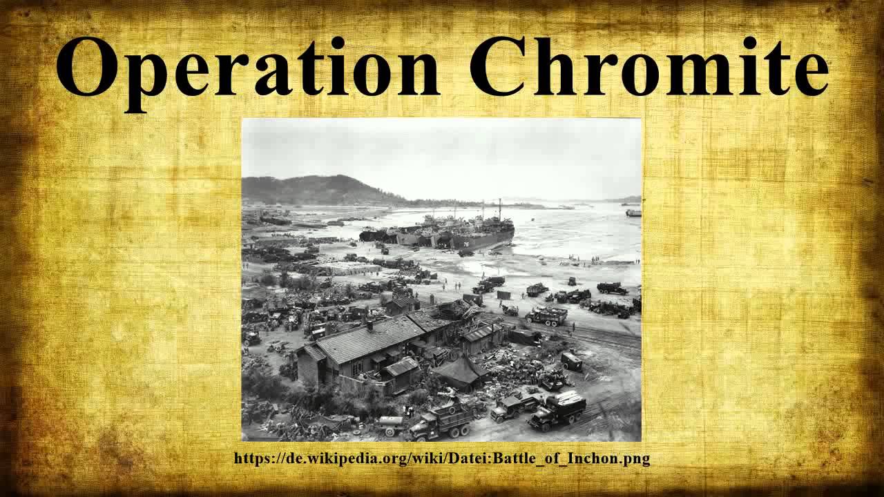 Operation Chromite - YouTube
