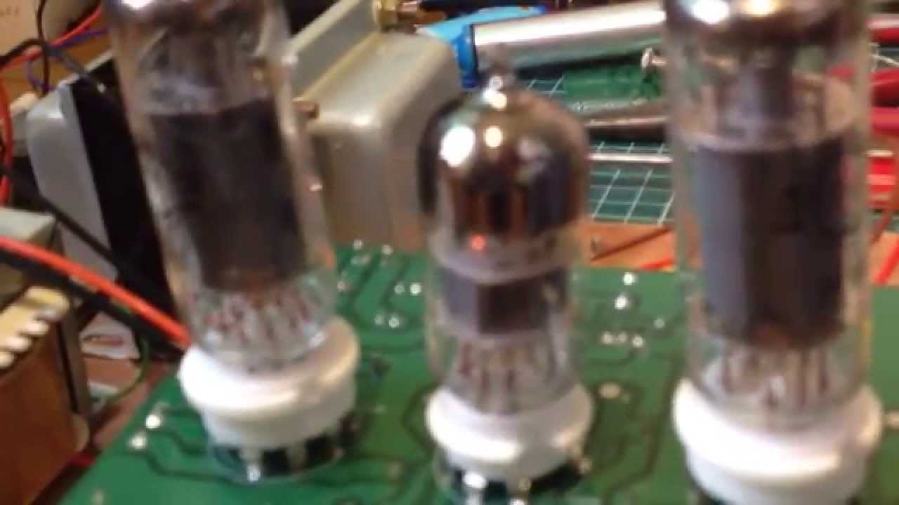 6P1P Single Ended tube amplifier - YouTube