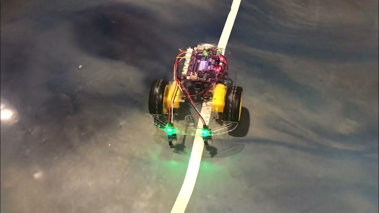 Line Follower Robot in MicroPython - YouTube