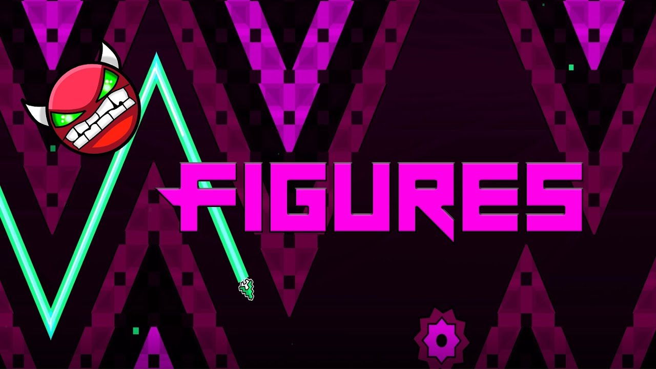 Geometry Dash | Figures by Glittershroom 100% (Medium Demon) - YouTube