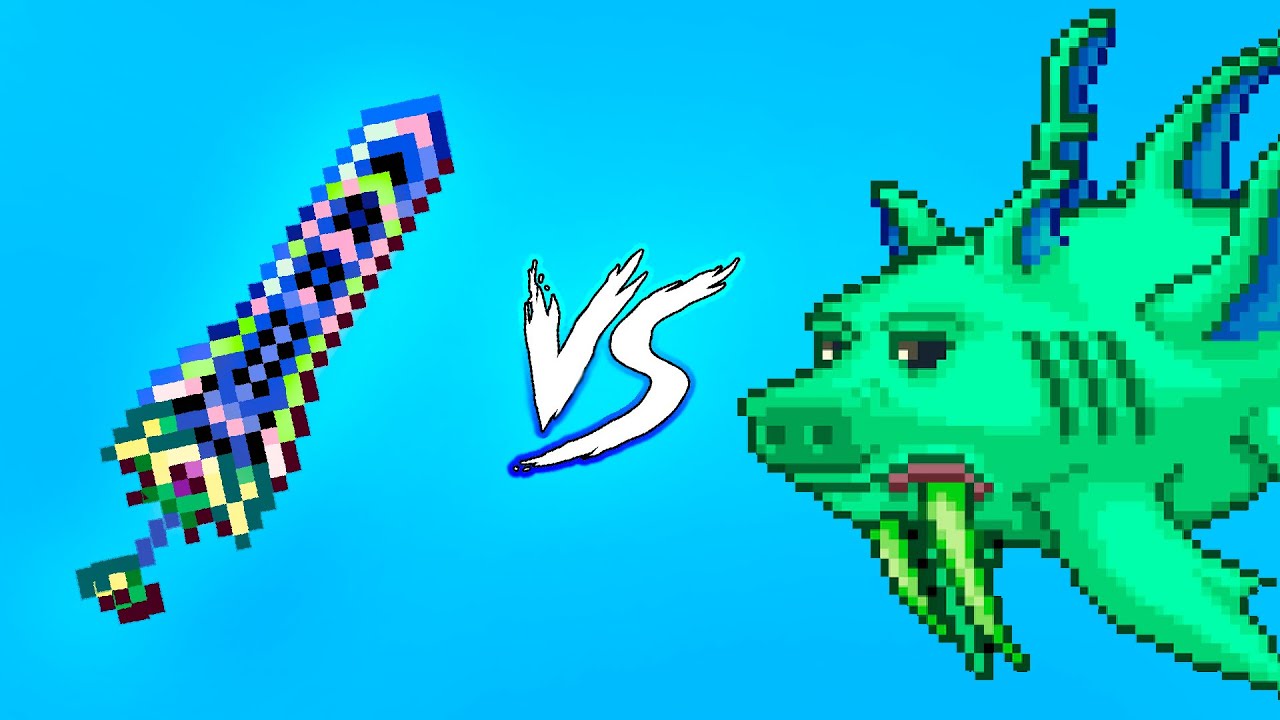 Duke Fishron VS ZENITH - YouTube