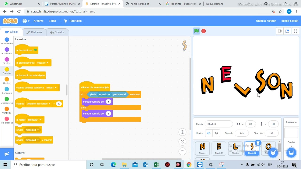 Letras Scratch - YouTube