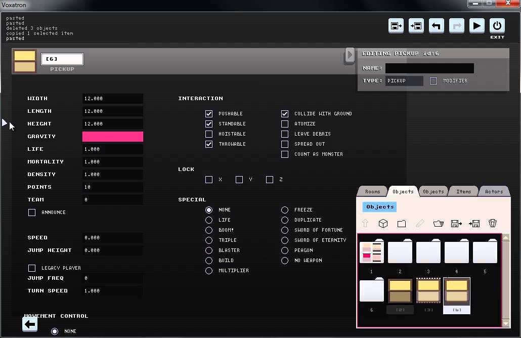 Shortform tutorial 4: building a custom item and a monster in voxatron ...