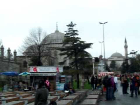 Istanbul Blue Mosque prayer calls