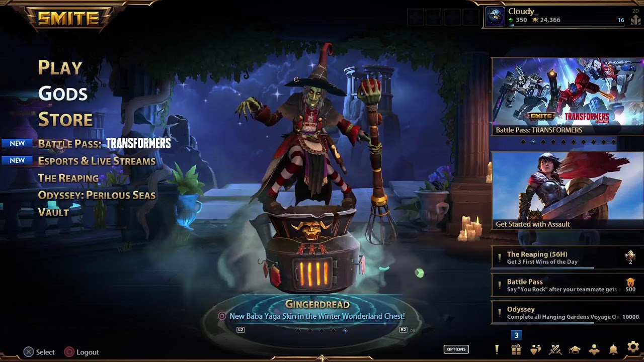 Cloudy game time - YouTube