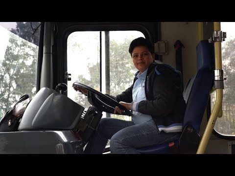 International Women's Day: Portrait of a female bus driver - YouTube