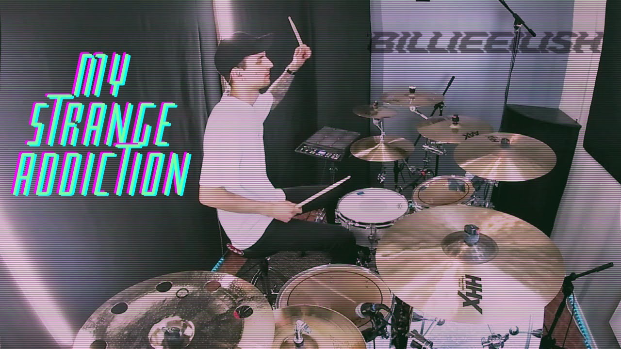 BILLIE EILISH | MY STRANGE ADDICTION | DRUM COVER - YouTube