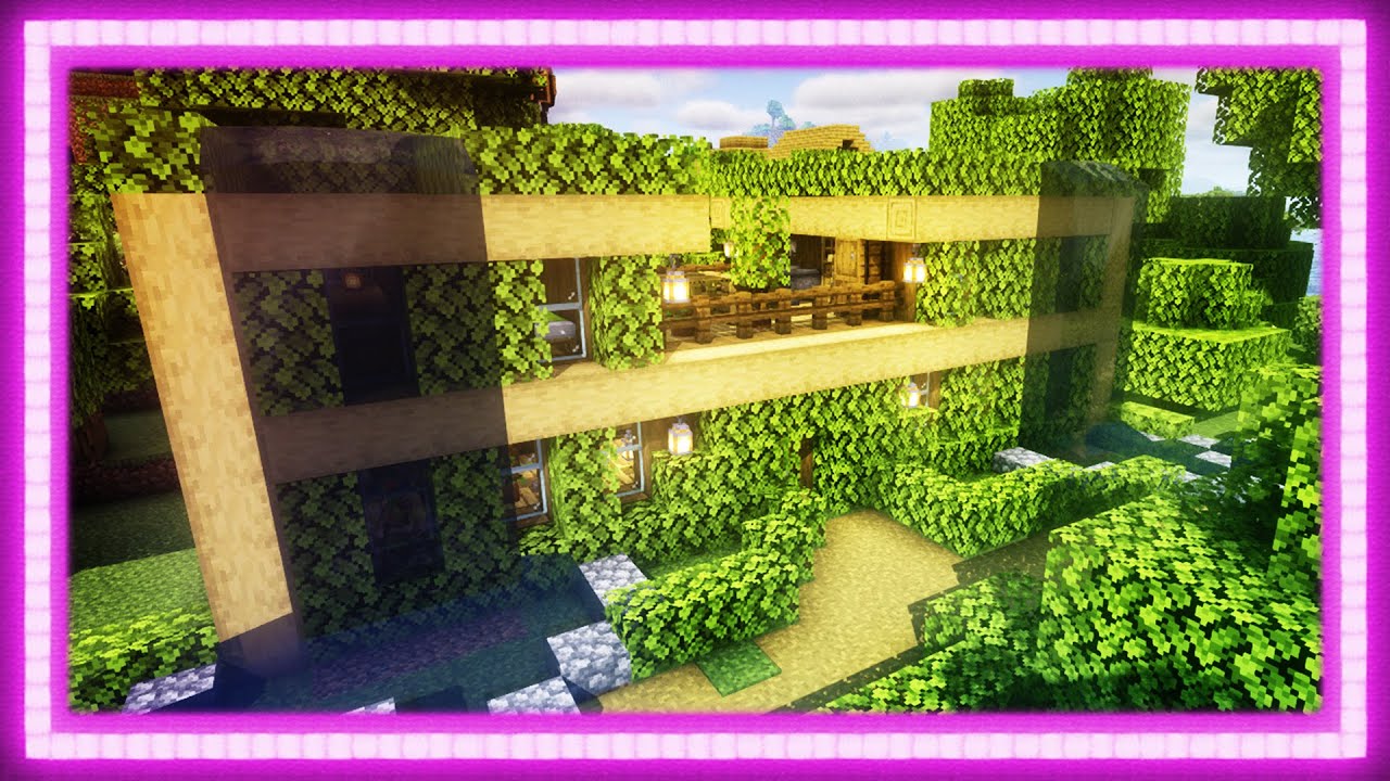 House of leaves 🏠 #minecraft Building 🏠 - YouTube