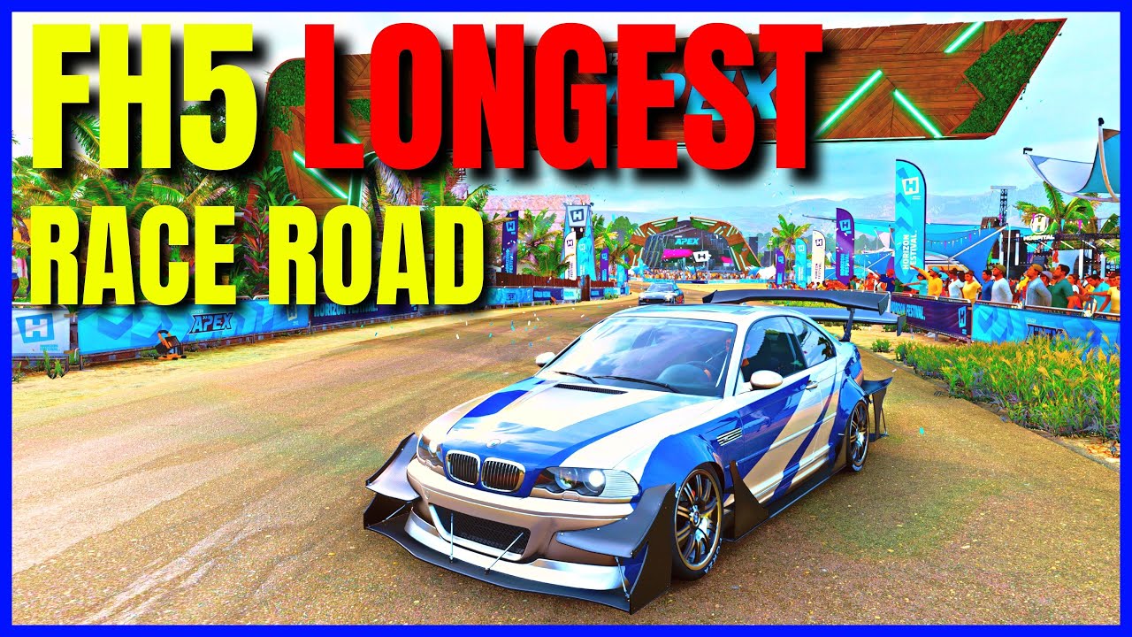 Forza Horizon 5 : Let's Play …The Longest Racing Road (FH5 The Colossus ...