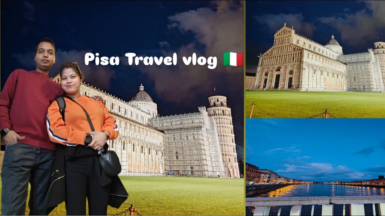 ItalyVlog Part 2|Leaning Tower Pisa|Getting Lost in Pisa’s Streets!# ...