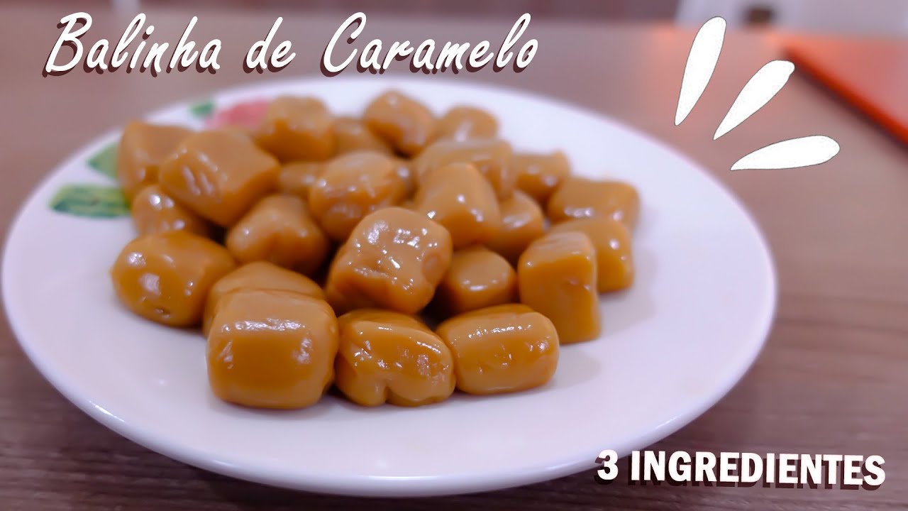 FAÇA BALA DE CARAMELO CREMOSA COM SÓ 3 INGREDIENTES!! (Para vender ...