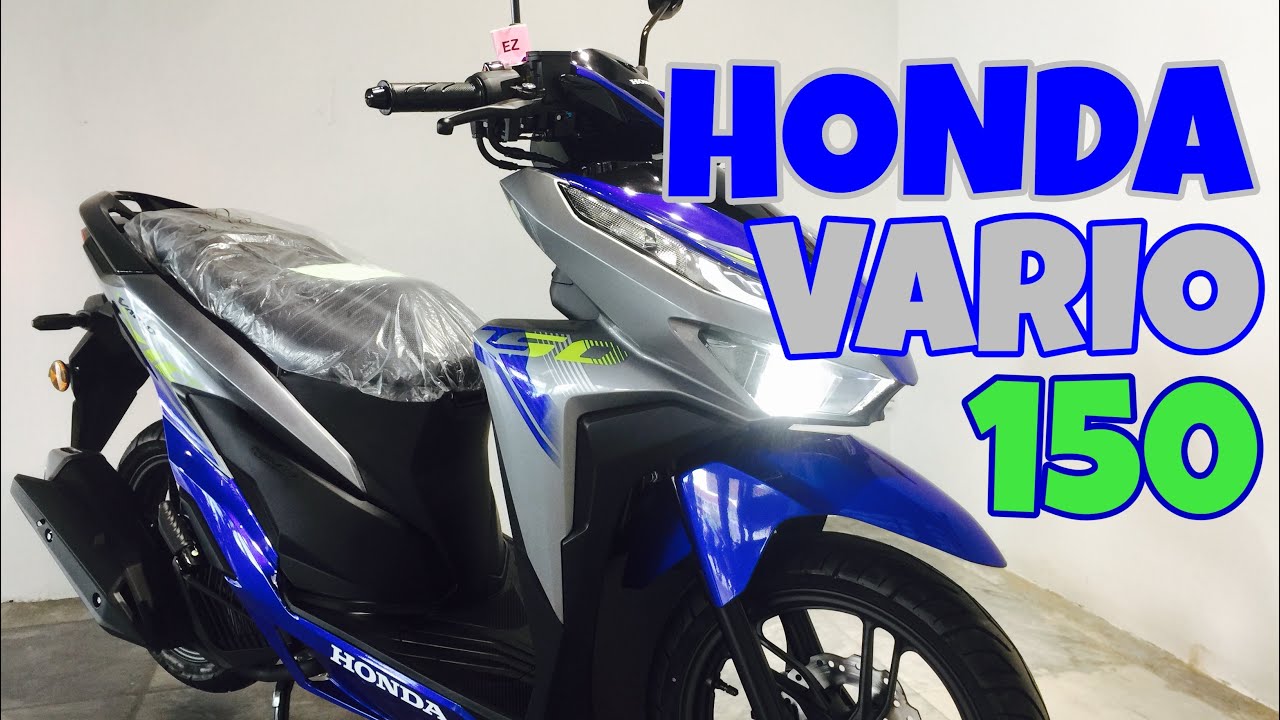 Honda Vario 150 New Color 2020 Sword Silver Metallic (Blue) - YouTube