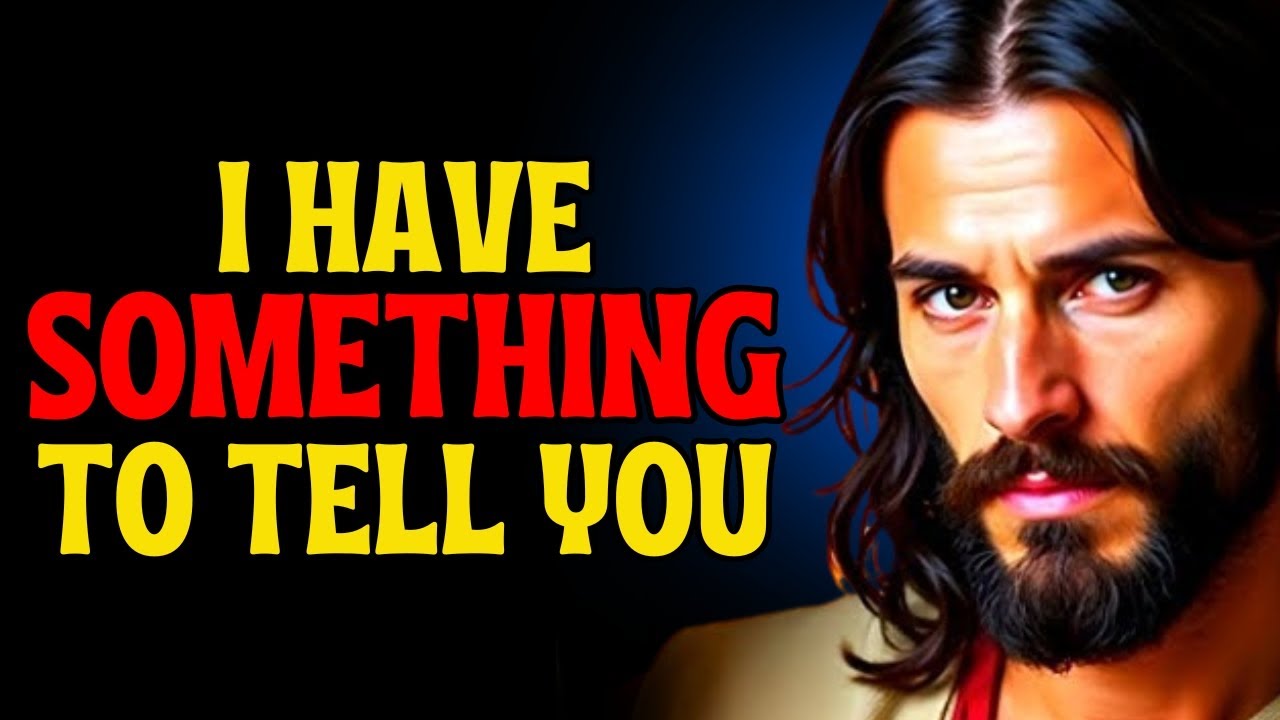🔴"I HAVE SOMETHING TO TELL YOU!! OPEN IMMEDIATELY” | God Message Today ...