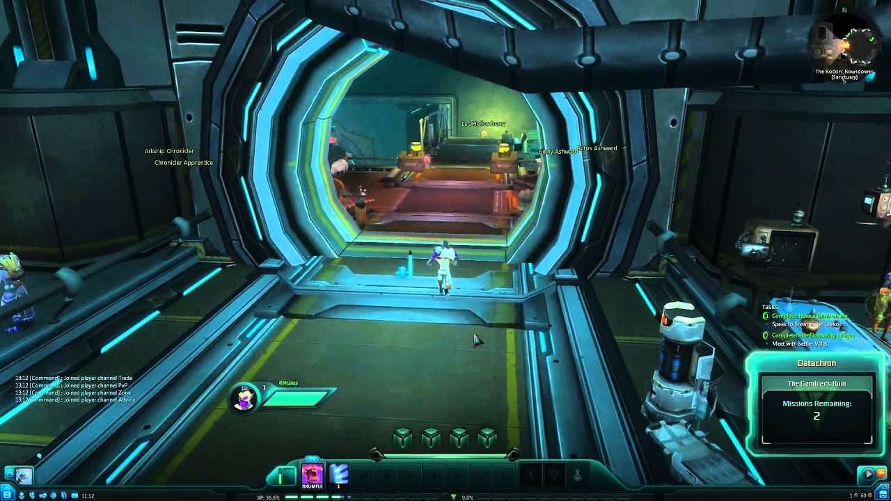 Some WildStar Character Animations - YouTube