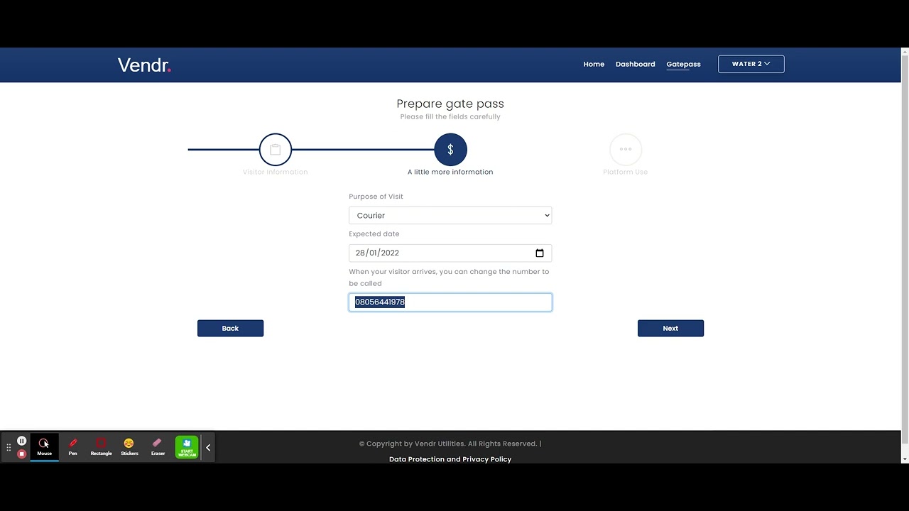 How to set up gate pass and access control - YouTube