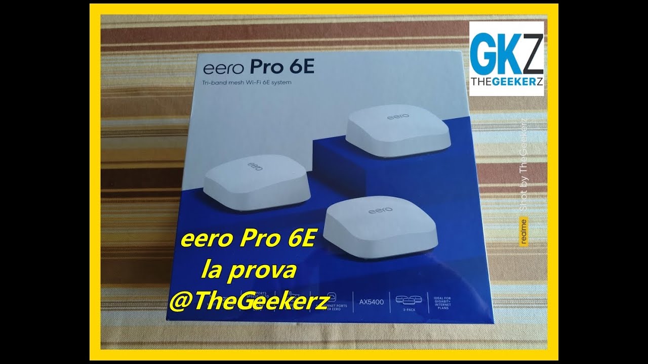 eero Pro 6E, speed-test comparativo - YouTube