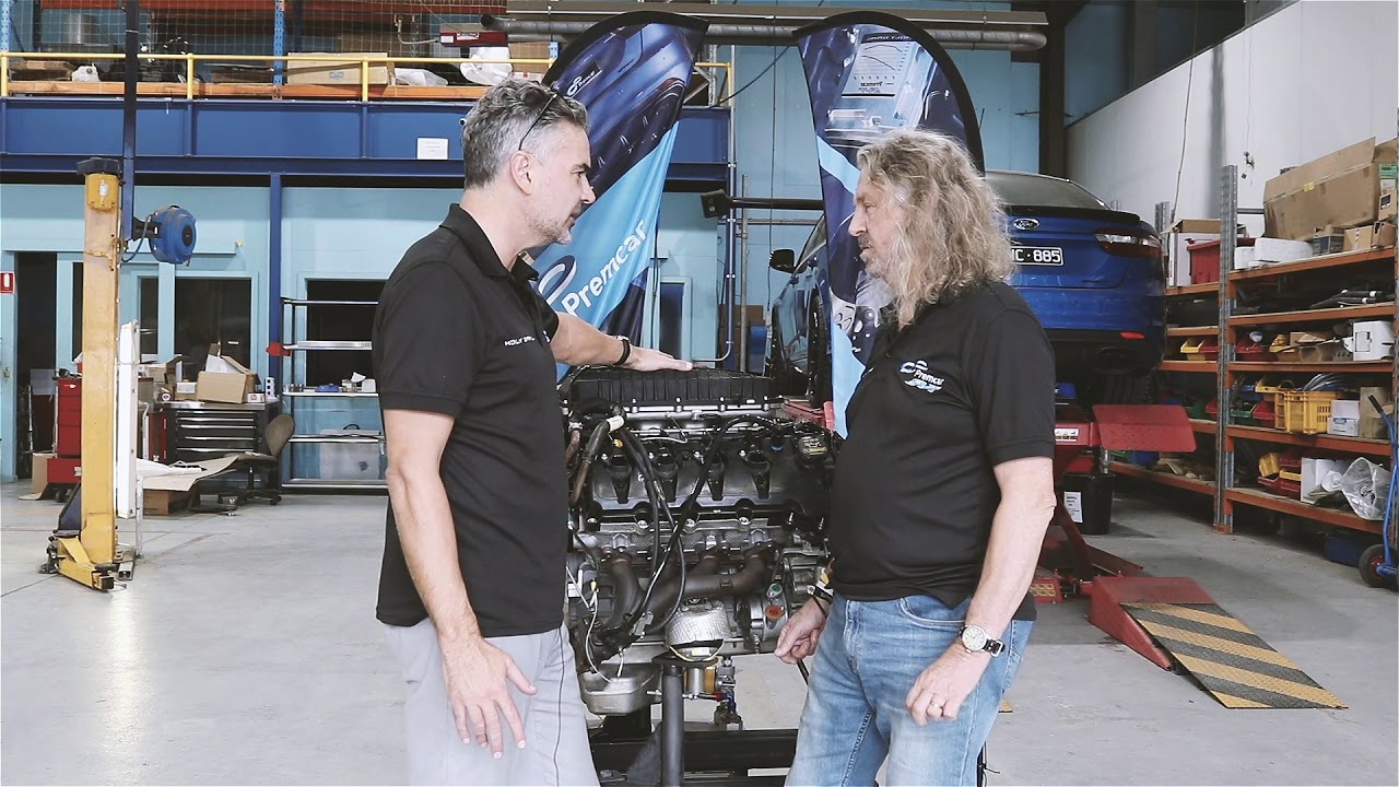 Testing around engine - YouTube