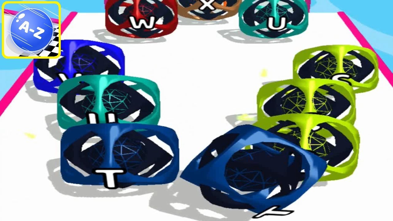 AZ Run - 2048 ABC Runner ! All Levels Gameplay (113-116) android, ios ...