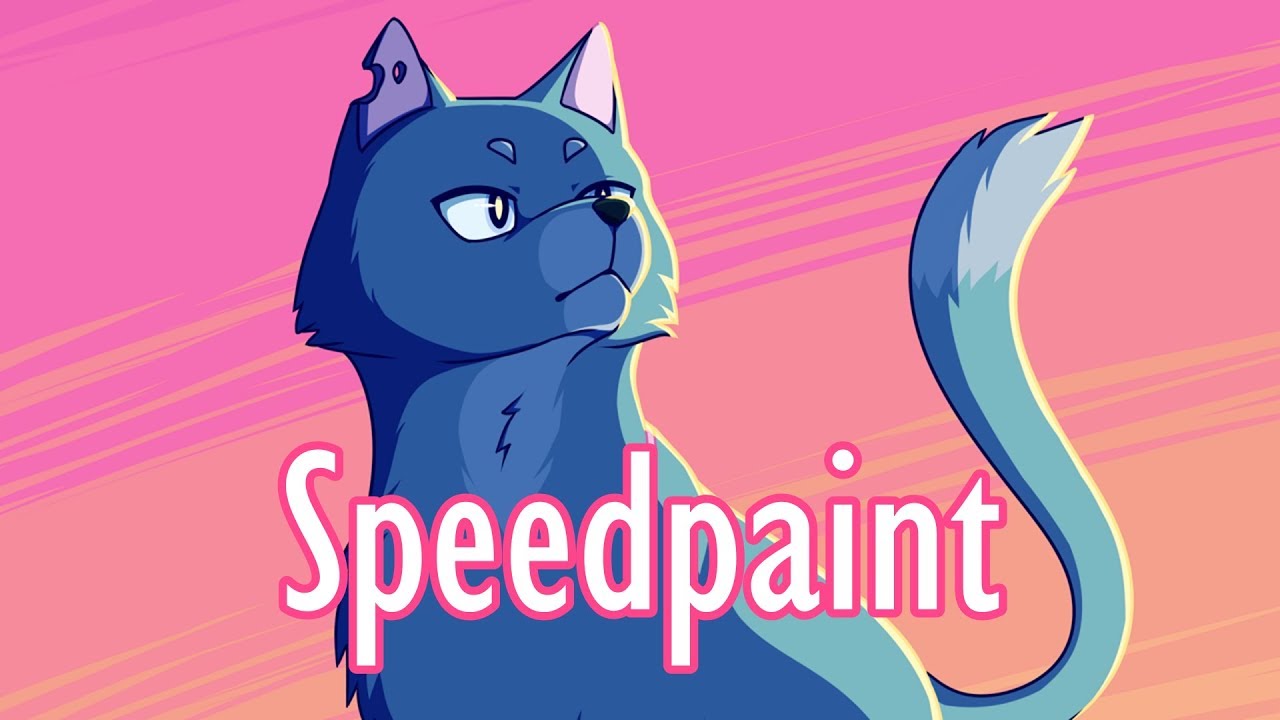 Speedpaint - A Blue Leader - YouTube