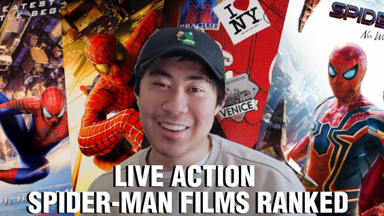All 8 Live Action Spider-Man Films RANKED!! - YouTube