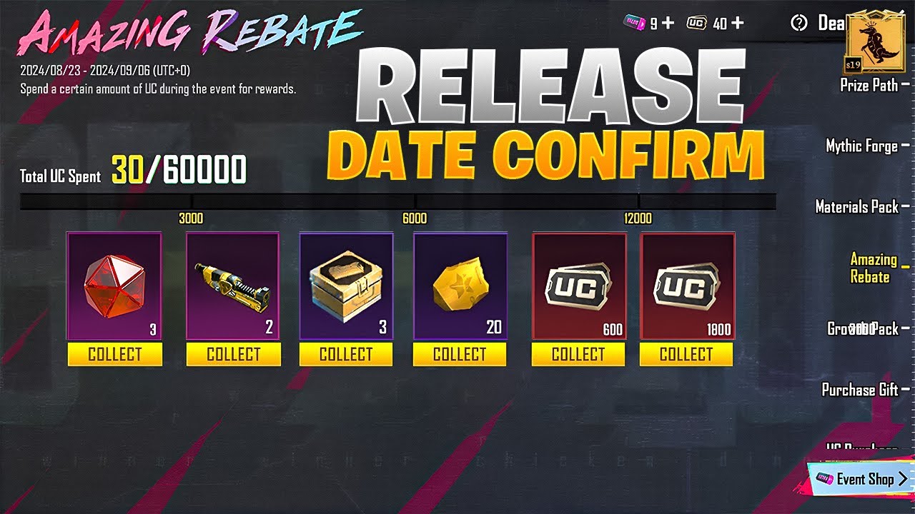 Next Amazing Rebate Release Date - Pubg Next Amazing Rebate - Amazing ...