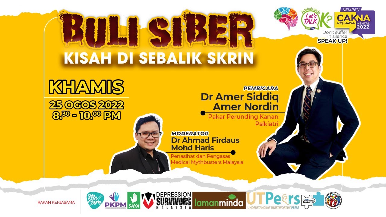 WEBINAR - BULI SIBER : KISAH DI SEBALIK SKRIN - YouTube
