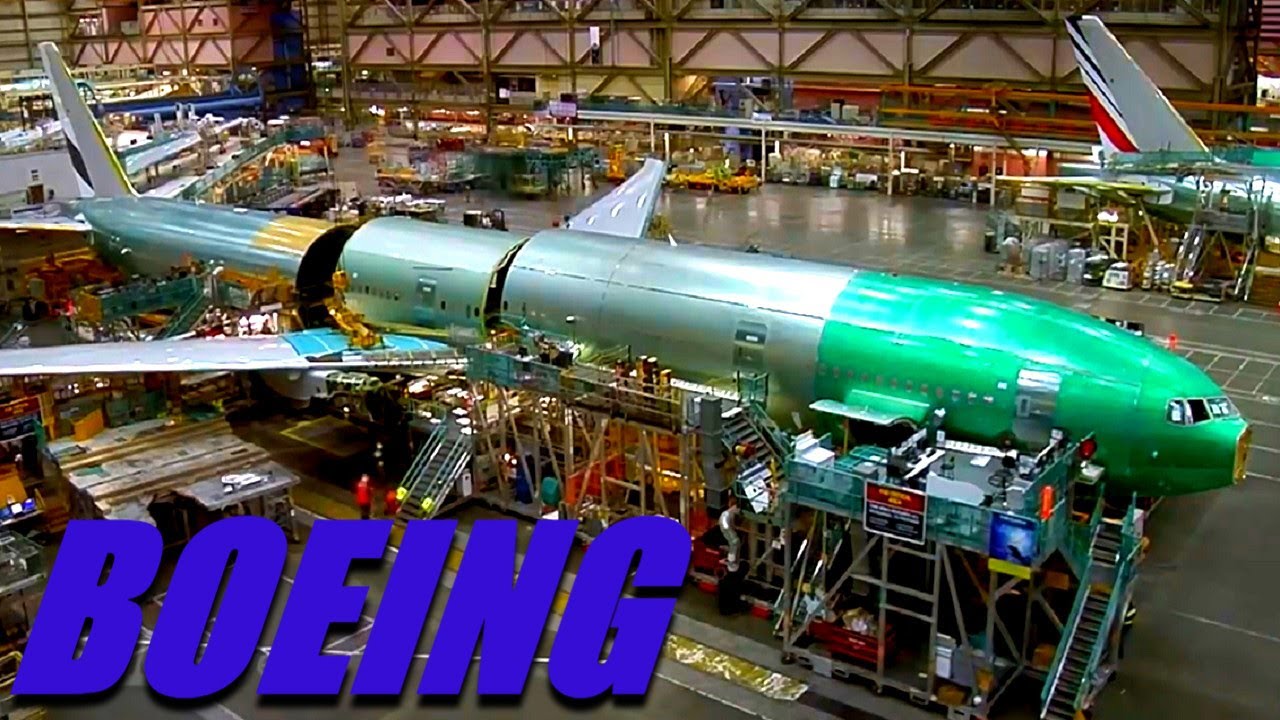 BOEING : Inside the Factory of World's Biggest Airplane Makers - YouTube