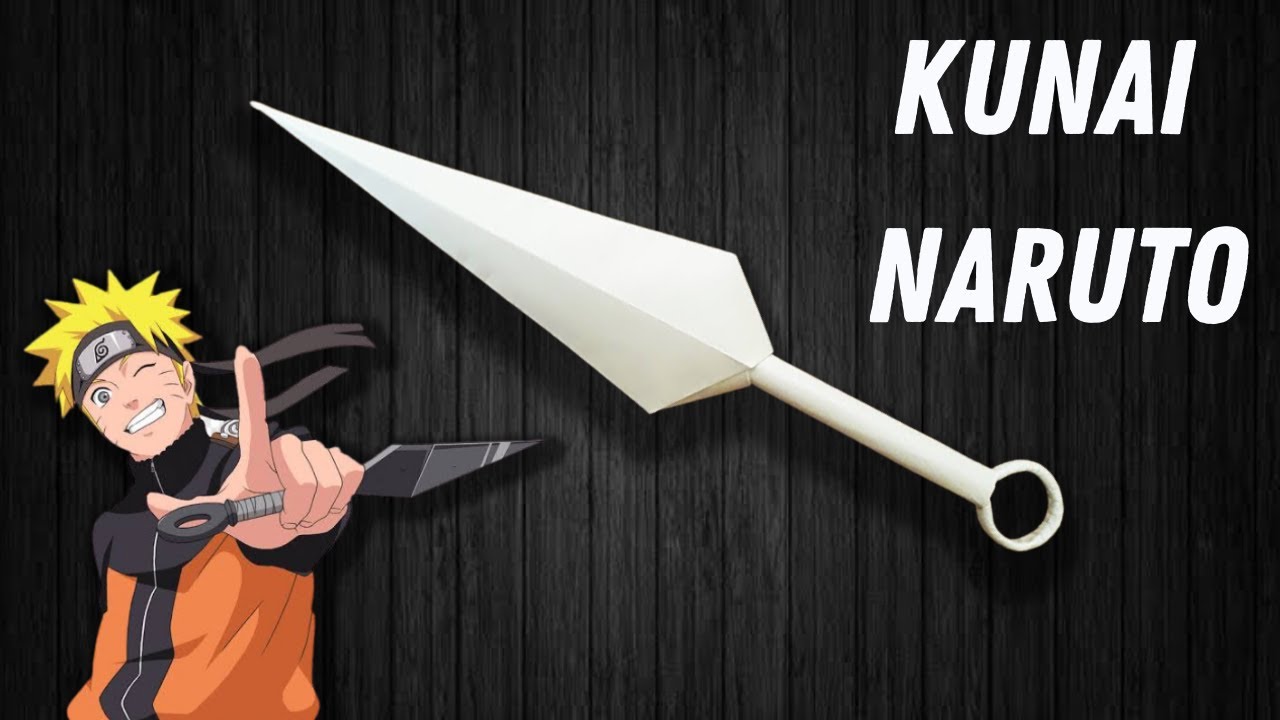 How to Make a Paper Kunai: Step-by-Step DIY Tutorial - YouTube