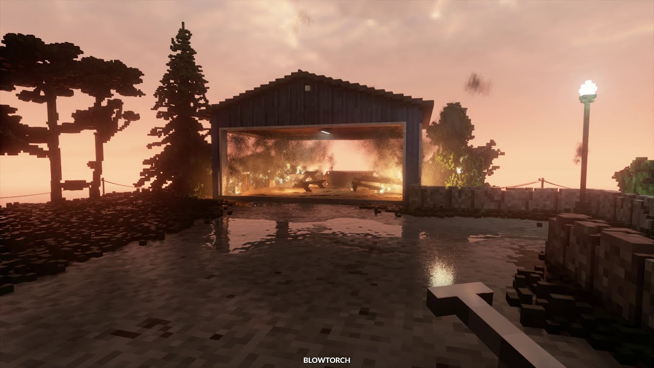 Teardown Burning down wooden structure | Teardown Fire physics showcase #6 - YouTube