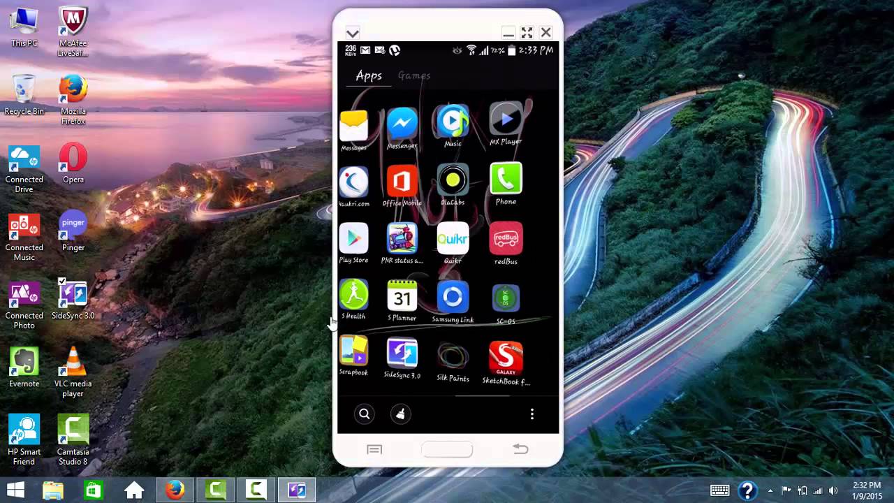 Side Sync, Mirror your Mobile Screen to Laptop - YouTube