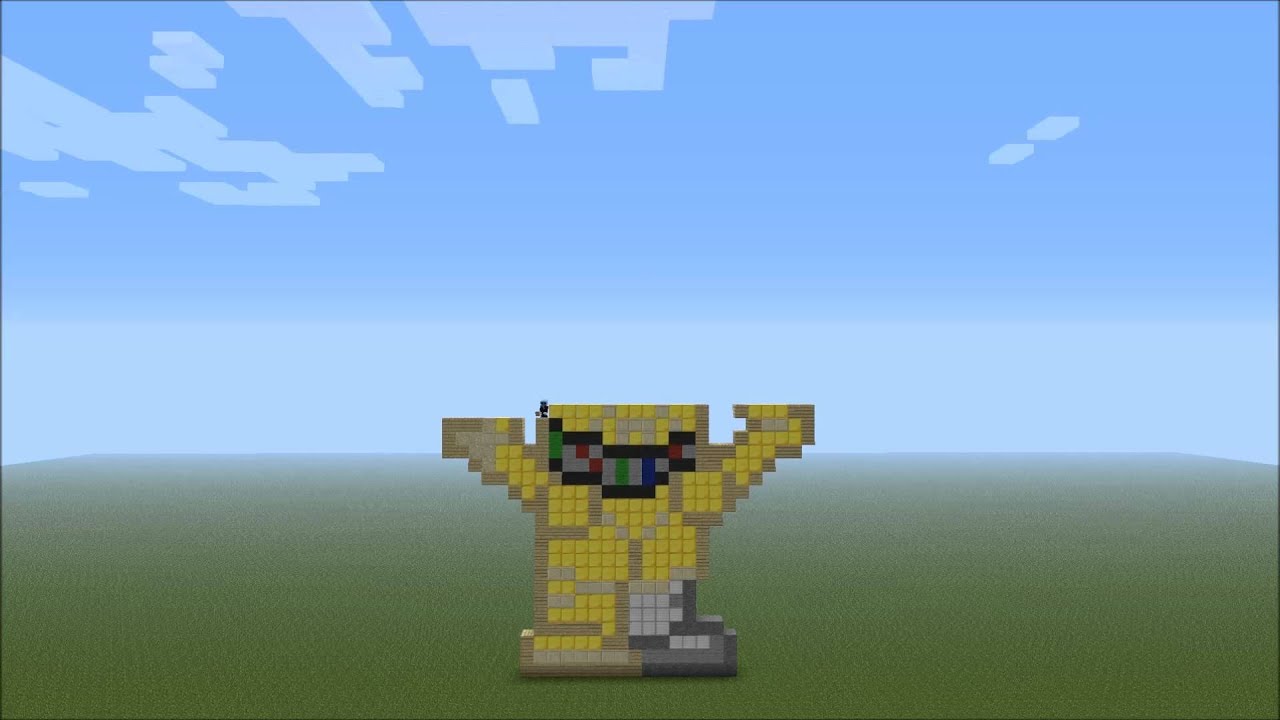 Speed pixel-art C-3PO - YouTube