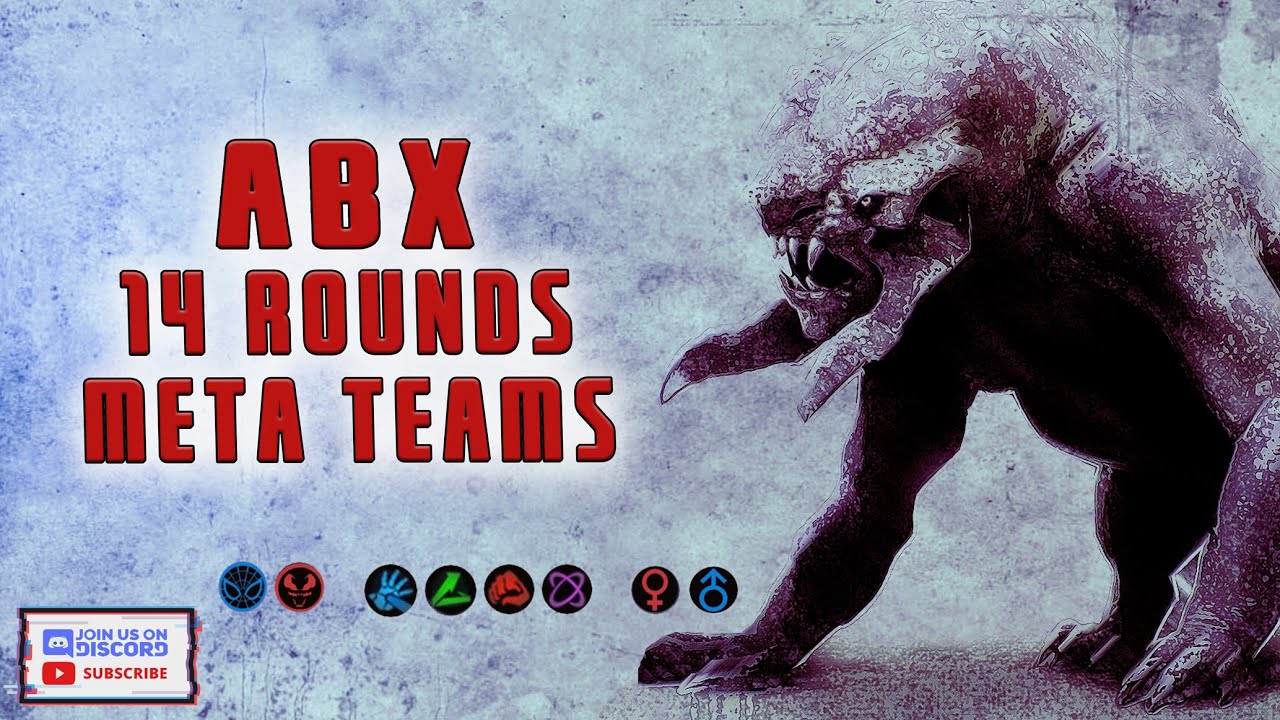 NEW META ALLIANCE BATTLE : EXTREME ( ABX ) 14 ROUNDS BEST CHARACTERS ...
