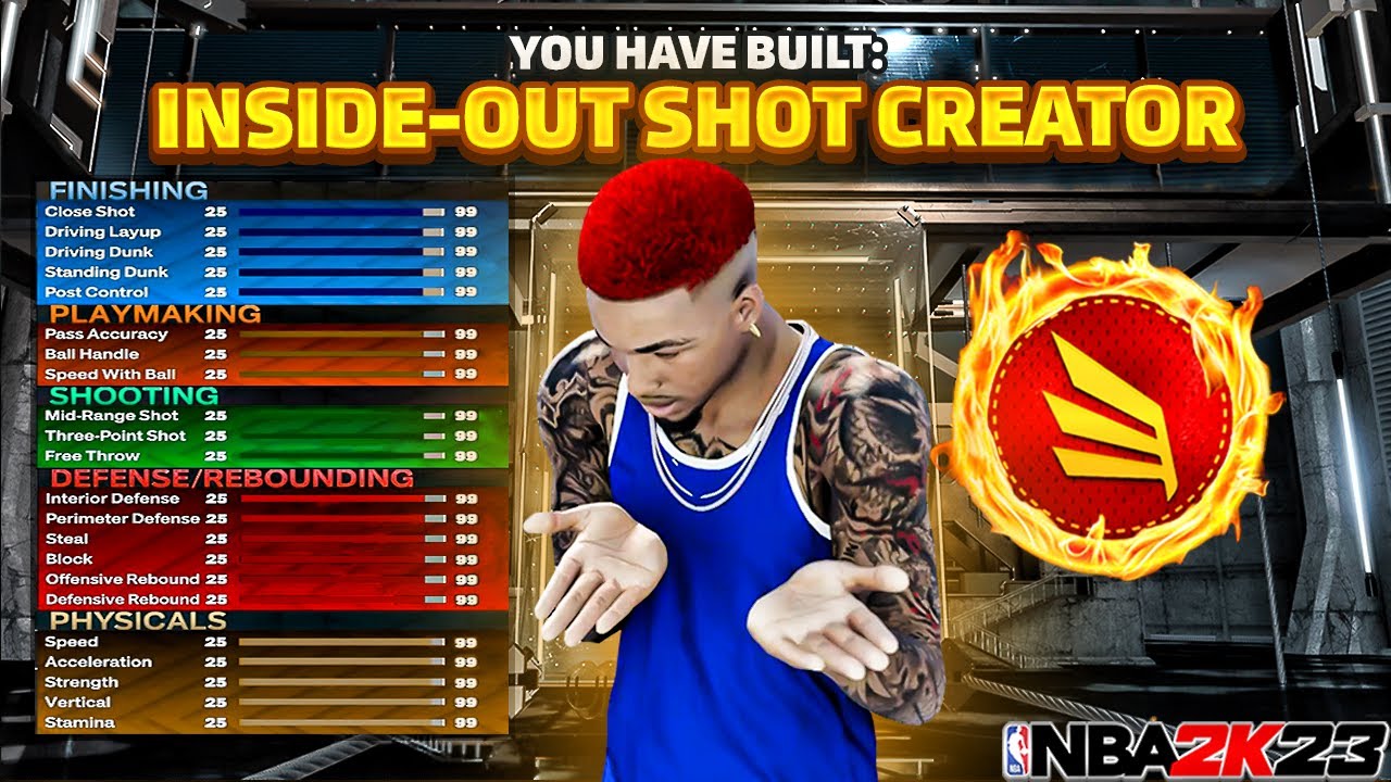 *NEW* Inside-Out Shot Creator BUILD in NBA 2K23 NEXT & CURRENT GEN ...