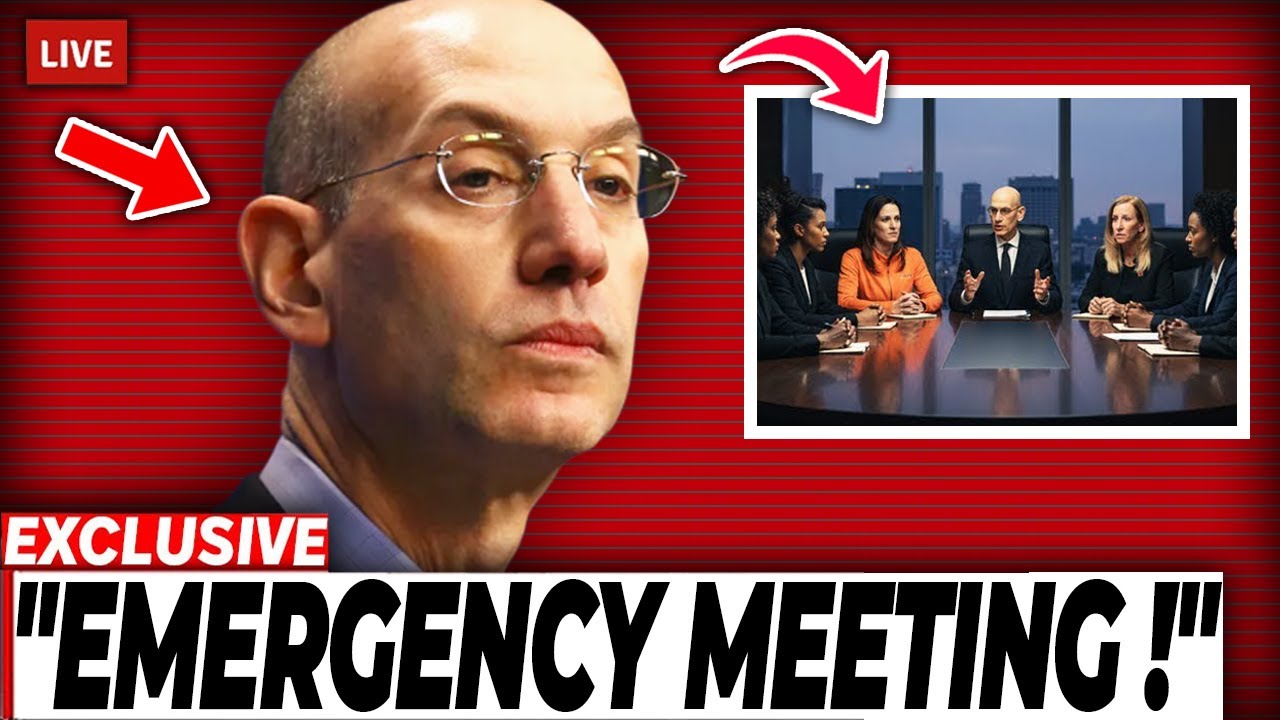 Adam Silver's Apology Creates BIGGER Problem—"Emergency Meeting CALLED ...