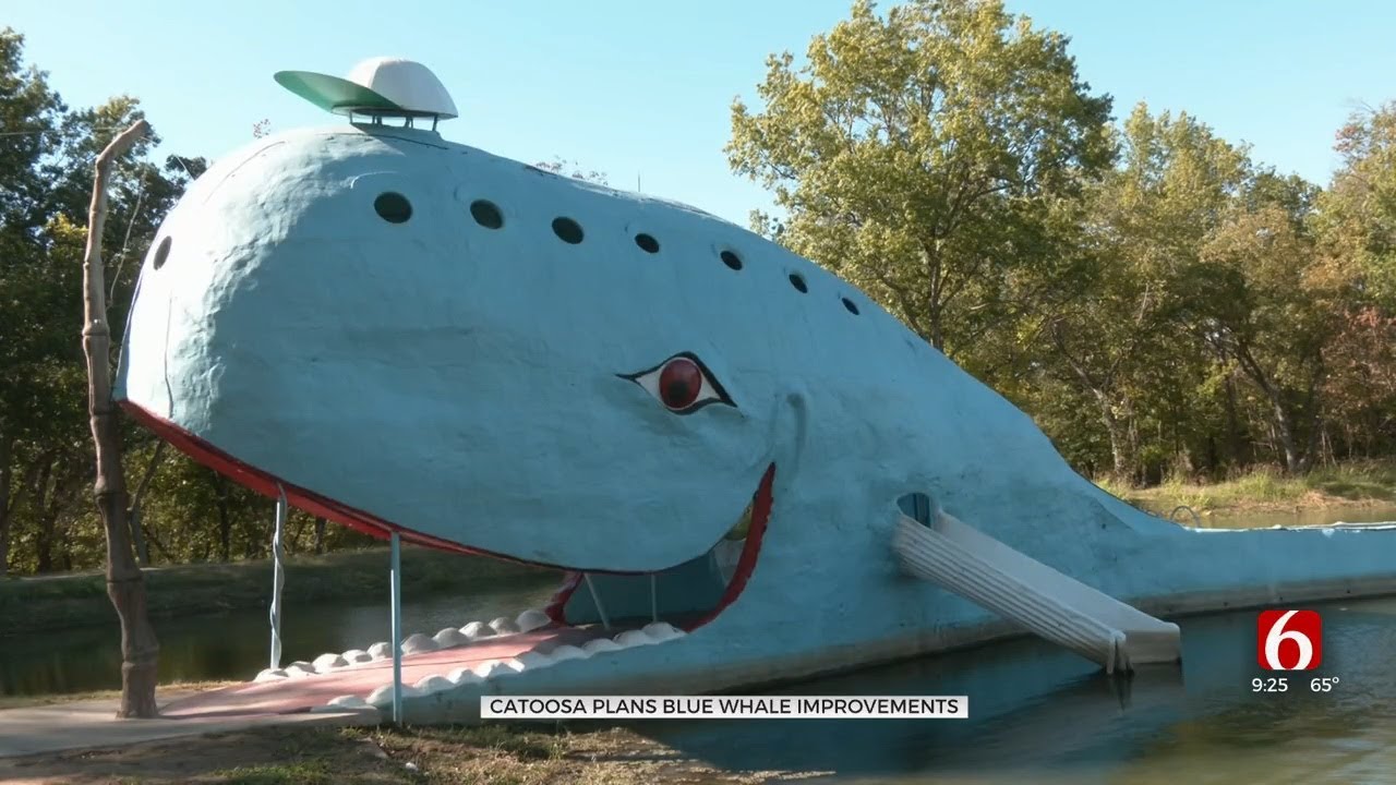 Historic Blue Whale Park In Catoosa Getting Upgrades - YouTube