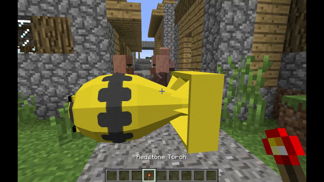 hbm nuke mod /minecraft mod #p2 - YouTube