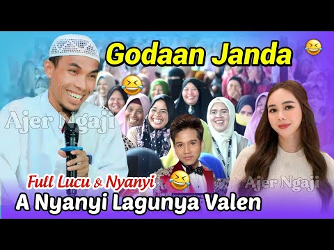 Godaan Janda‼️Ceramah Paling Lucu 😂 KH KHOLIL YASIN Terbaru 2025 Nyanyi Lagunya Valen