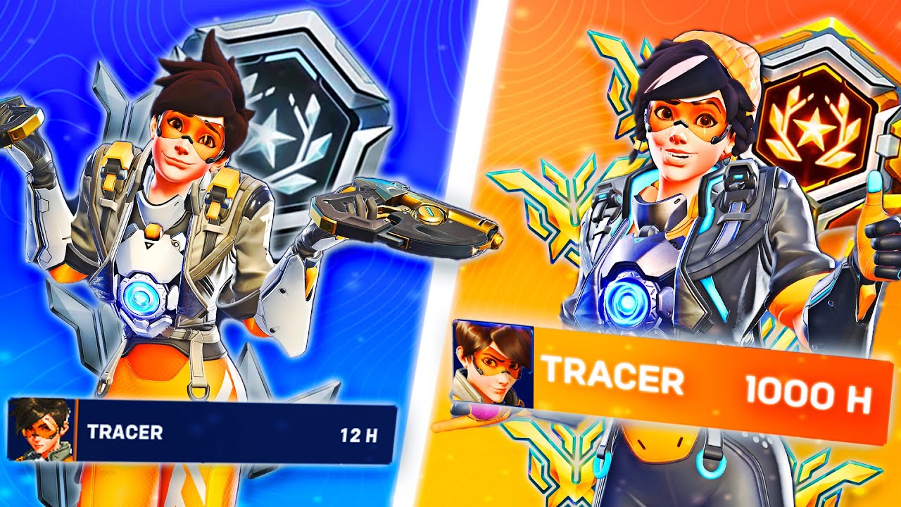 TRACER DÉBUTANT VS PRO ! Le TOP 3 DPS dans la GAME ! - YouTube
