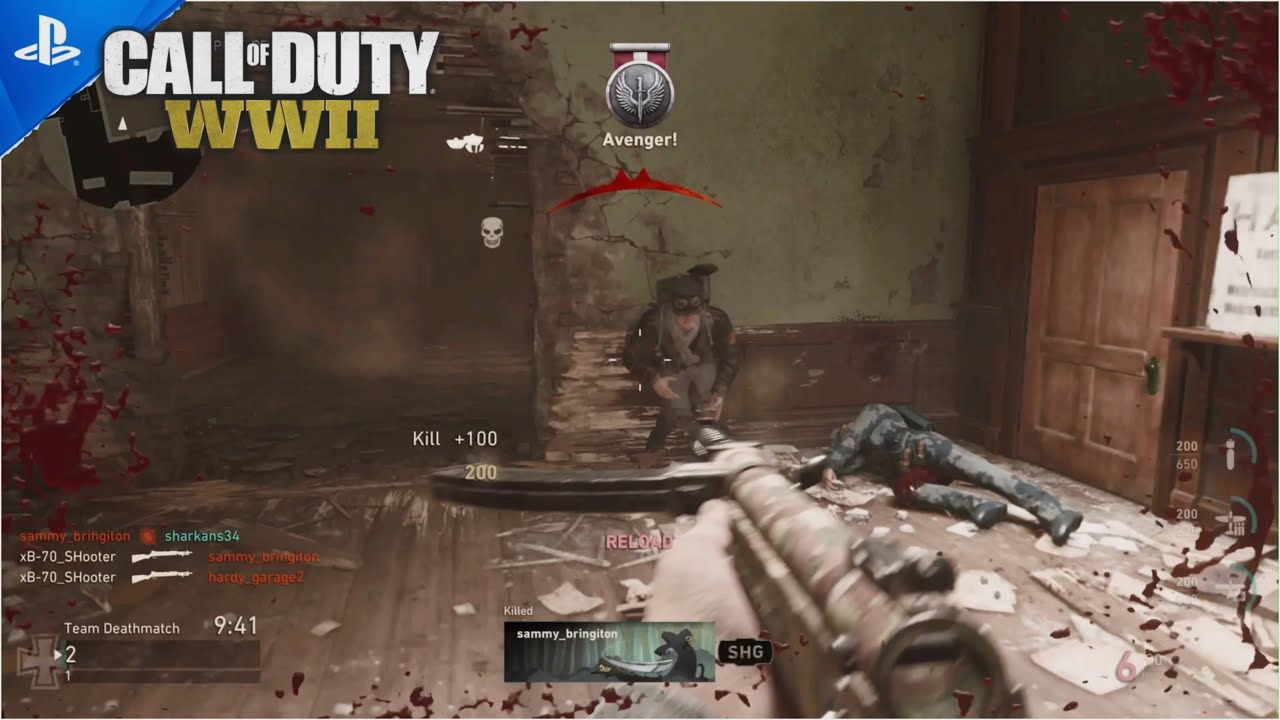 Call of Duty WW2 : Multiplayer Team Deathmatch Gameplay (1080p60FPS ...