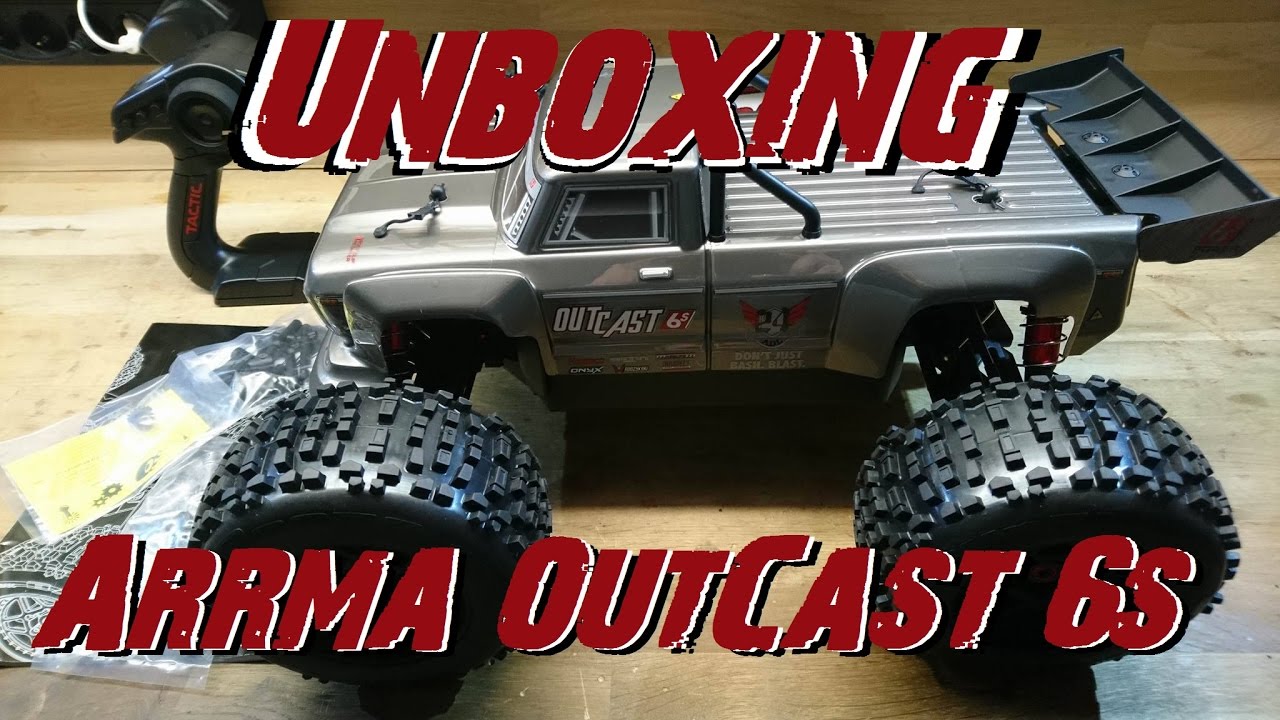Unboxing: Arrma OutCast 6S BLX Stunt Truck - Full HD - Deutsch / German ...