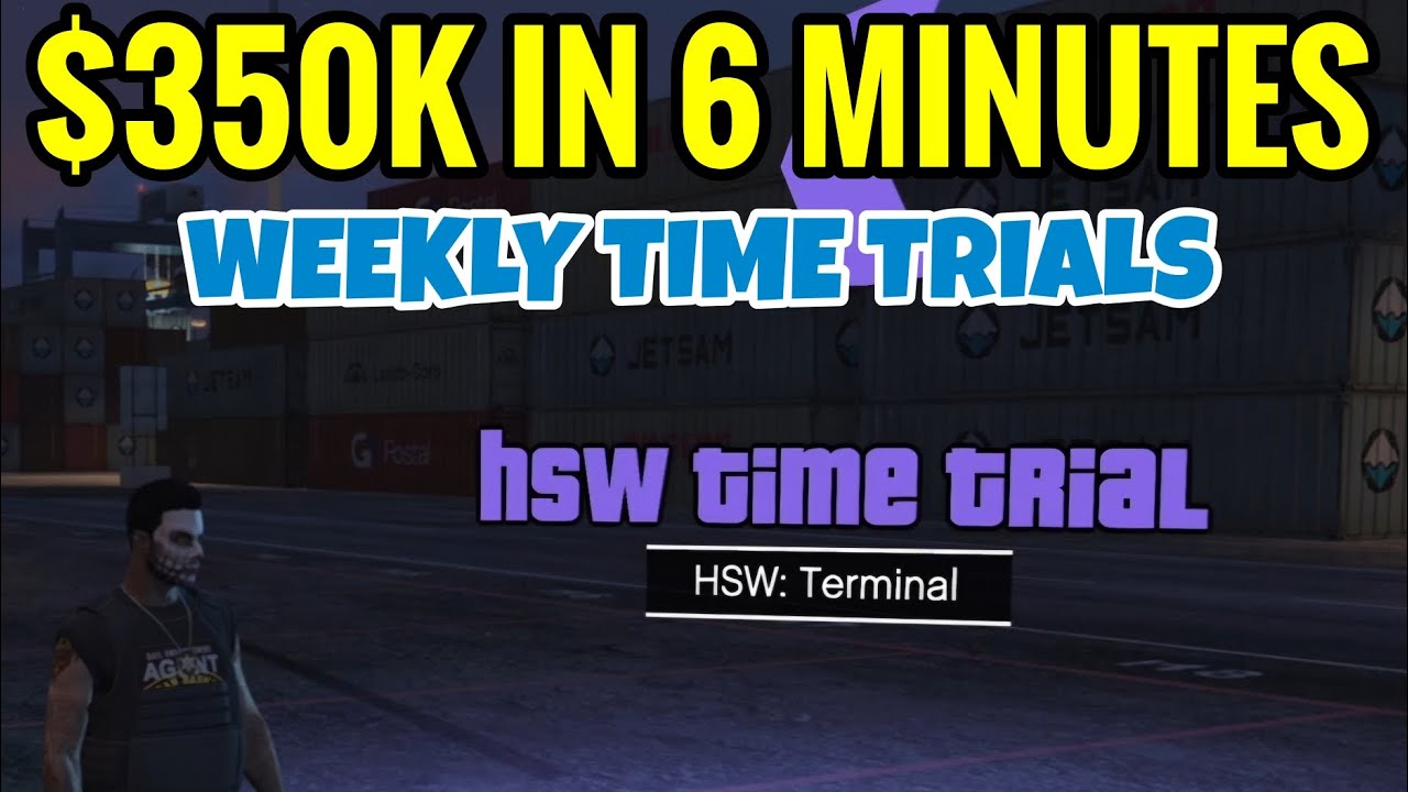 Pillbox Hill Time Trial & Terminal HSW Time Trial - GTA Online - YouTube
