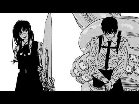 Yoru (War Devil) vs Yoshida (Octopus Devil) | Chainsaw Man Motion Manga