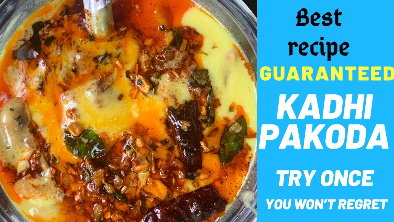 How to make Kadhi Pakora | Kadhi banane ka tarika| Pakora kadhi | Kadi ...