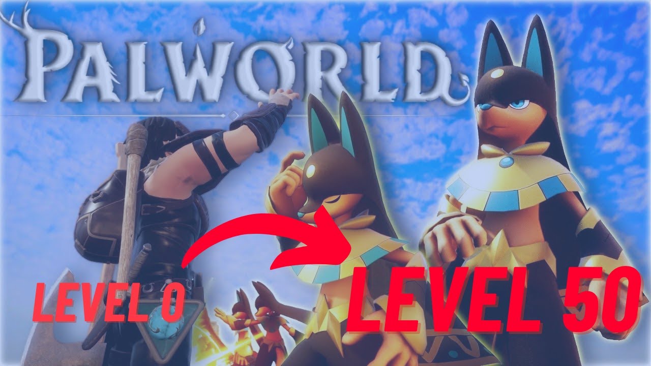LEVELING UP TO 50 TODAY | PALWORLD - YouTube