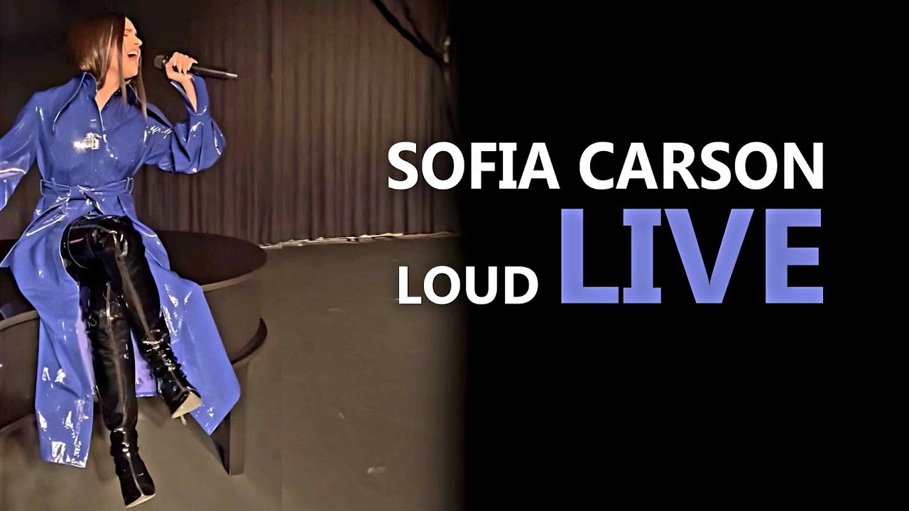 Sofia Carson (LOUD) live - YouTube