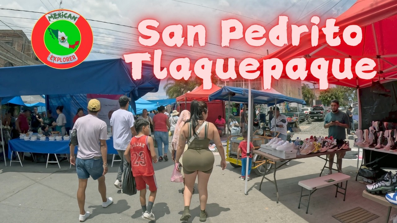 San Pedrito Tlaquepaque Jalisco 4K Walking Tour - YouTube