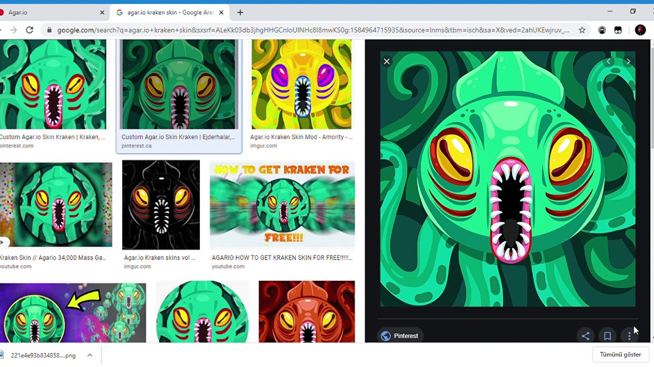 Agar.io SKIN HACK 2020 how can open KRAKEN 90 DNA PC - YouTube