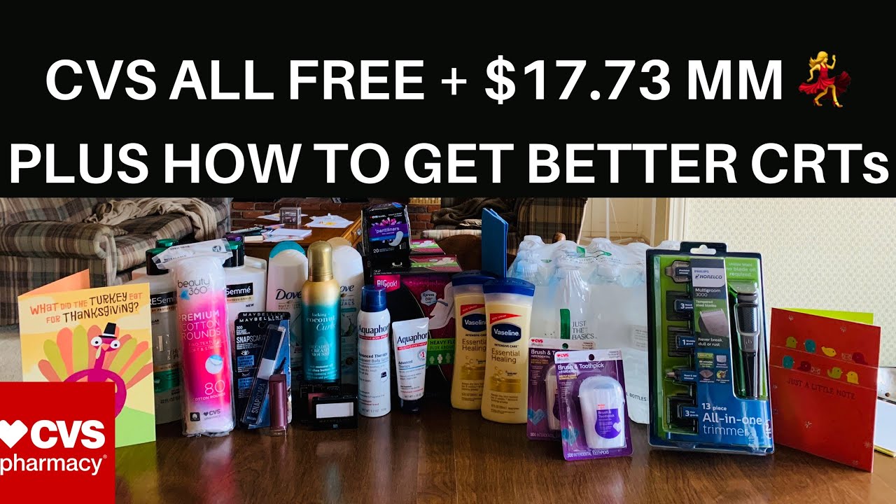 CVS 2nd HAUL FREE + $17.73 MM / GREAT GIFT IDEA / THE SECRET TO GETTING ...