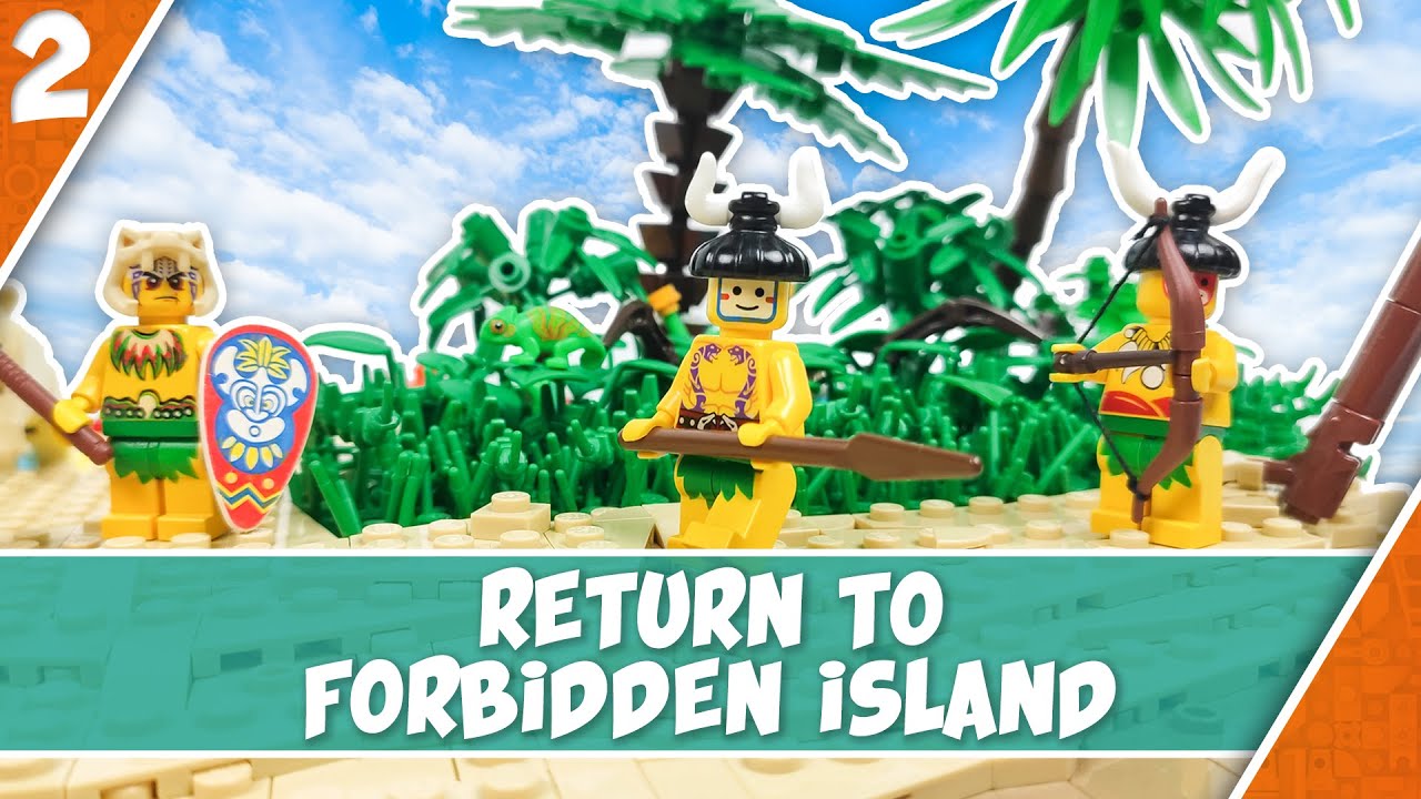 Building "Return to Forbidden Island" | Ep.2 - The Jungle | LEGO ...