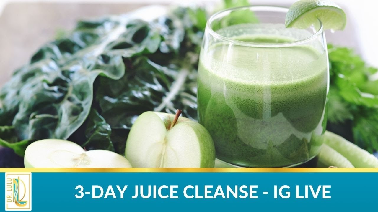 How to do a 3-Day Juice Cleanse - Live on Instagram - YouTube
